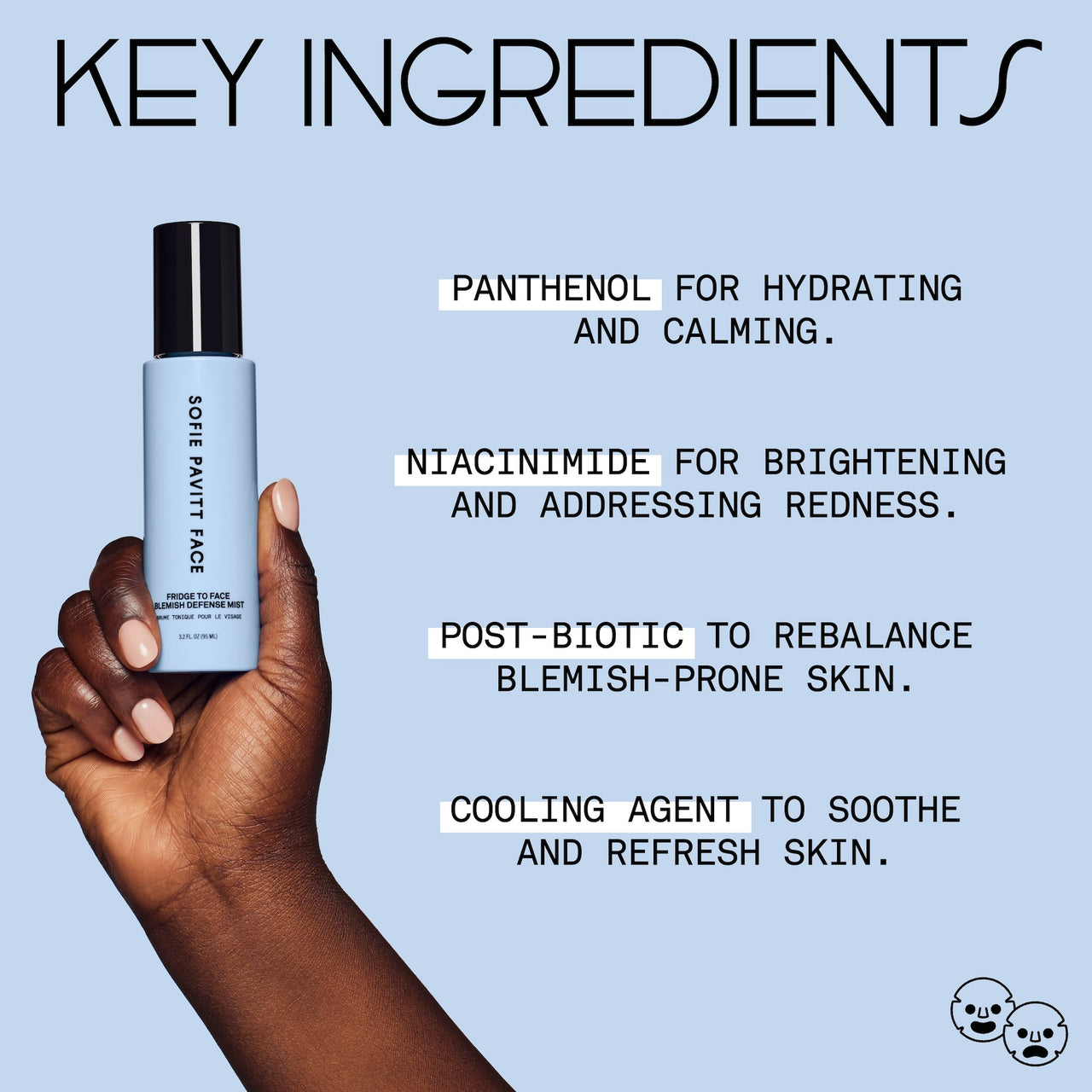 Fridge to Face Blemish Defense Mist | Sofie Pavitt Face