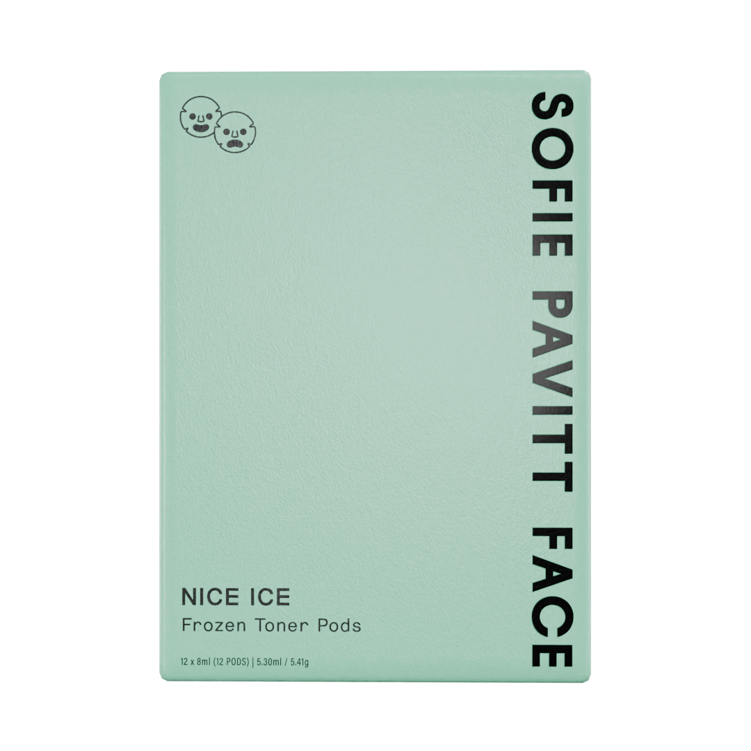 Nice Ice Frozen Toner Pods | Sofie Pavitt Face