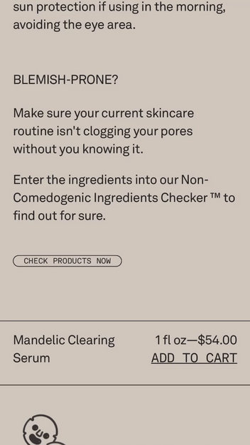 The Non-Comedogenic Ingredient Checker – Sofie Pavitt Face