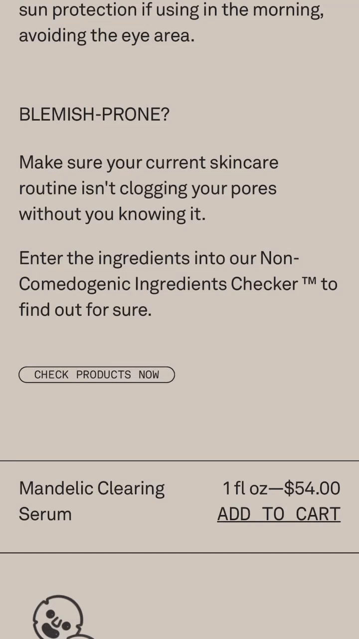 The Non-Comedogenic Ingredient Checker – Sofie Pavitt Face